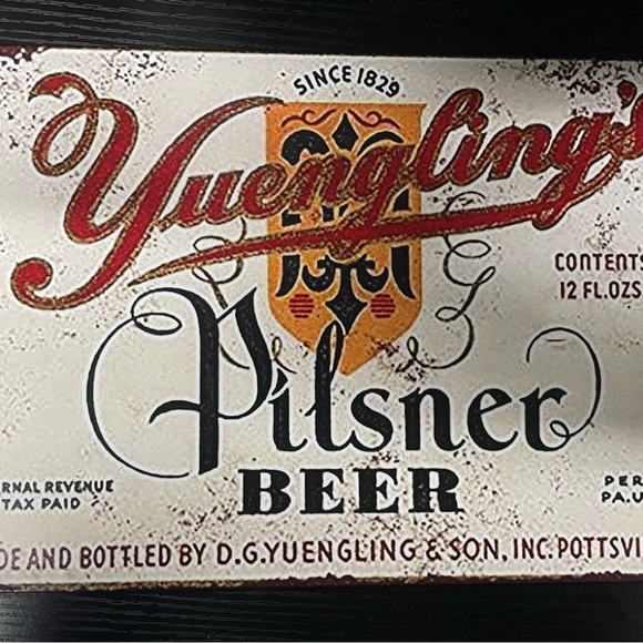 Wall Decor | Yuenglings Pilsner Beer Metal Sign Plaque New | Poshmark
